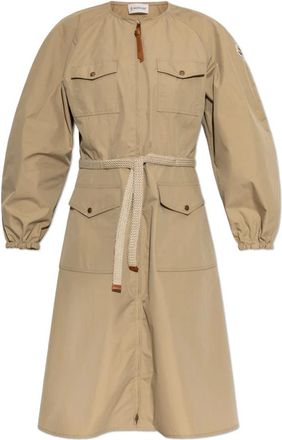 Moncler Femme, Robes, Brun, Taille: 38 FR Robe Avec Poches
