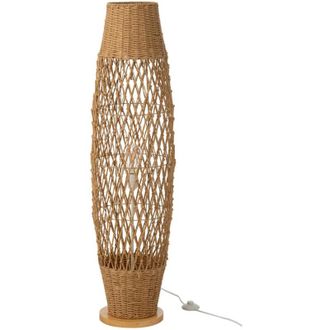 Paris Prix Lampadaire Torsade en M&eacute;tal Deann 119cm Naturel