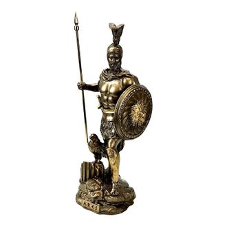 Generic Ares Mars Statue, griechisch, römisch, olympisch, Gott des Krieges und des Mutes, Bronze