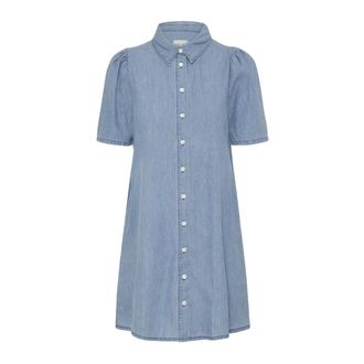 Ichi Ichi, Damen, Kleider, Blau, XSGr&ouml;&szlig;e