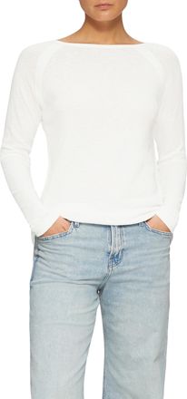 s.Oliver Langarmshirt mit Raglan&auml;rmeln und Flammgarnstruktur