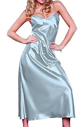 DKaren 5902854772117 Chemise de Nuit, Hellblau, XL Femme