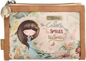 Anekke Portefeuille Souple 36709-912 Multicolore 15 x 10 x 3 Femme, Accessoire de Voyage, 15x10x3