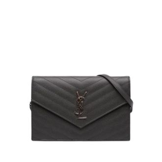 Saint Laurent Pre-owned Umh&auml;ngetasche - - Pre-owned - Damen - Grau - ONE SIZE
