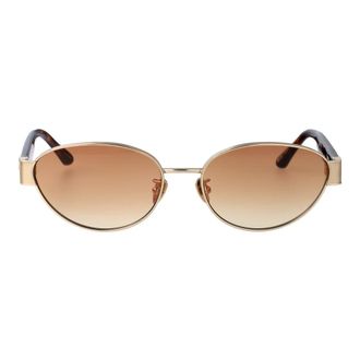 Linda Farrow Sheri Sonnenbrille - - Accessories - unisex - Gelb - 56 MM