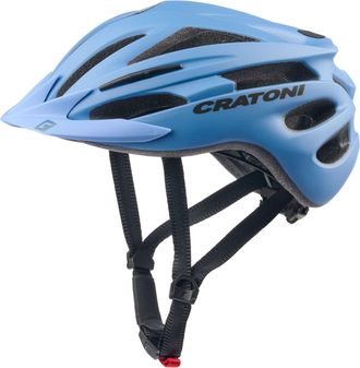 Cratoni Pacer Fahrradhelm Allroundhelm Radhelm Tourenhelm Familienhelm Leichter Cityhelm (Blue, L-XL (58-62 cm))