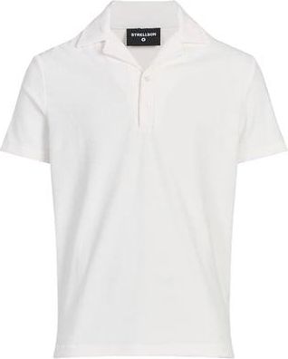 Strellson Polo &eacute;ponge &agrave; manches courtes en coton m&eacute;lang&eacute;