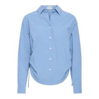 Ichi Ichi - Blouses & Chemises - Femme - Blouses et Chemises - Bleu - Taille: 44 FR