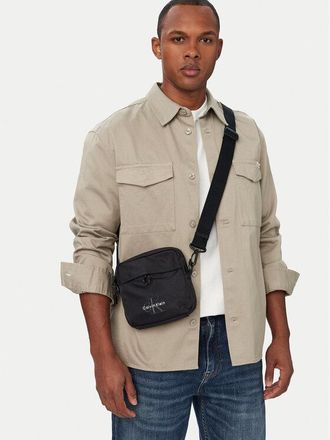 Calvin Klein Umh&auml;ngetasche Bold Square Crossbody LV04D3454G Schwarz
