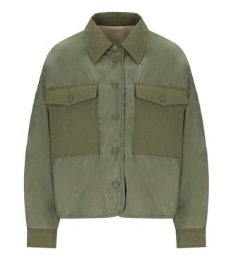 Weekend by Max Mara VESTE R&Eacute;VERSIBLE LI&Egrave;GE VERT MAX MARA WEEKEND