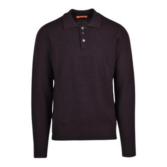 Drumohr Strick-Polo - - Tops - Herren - Braun - 2XL