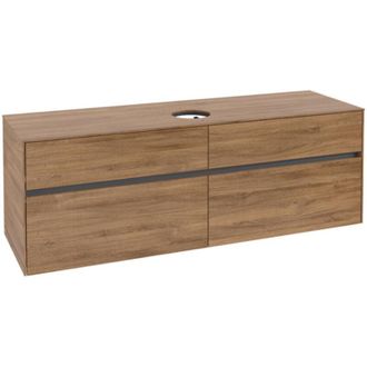 Villeroy & Boch Collaro Waschbeckenunterschrank 1600x548x500 mm, - Villeroy&boch