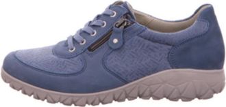 Waldl&auml;ufer L&auml;ssige Schn&uuml;rschuhe f&uuml;r Damen - - Shoes - Damen - Blau - 41 1/2 EU
