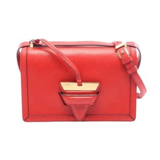 Loewe Pre-owned Ledertasche - - Pre-owned - Damen - Rot - ONE SIZE