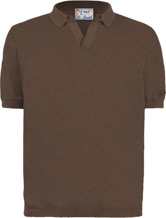 MC2 Saint Barth Homme, Tops, Brun, Taille: XL Sloan Polo