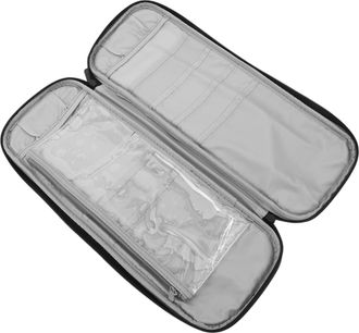 NUOBESTY Häkelnadel-etui Aus Oxford-gewebe Mehrfachfächer Für Stricknadeln Und Handarbeitsutensilien Tragbar Und Langlebig Für Organisation Zu Hause Und Unterw