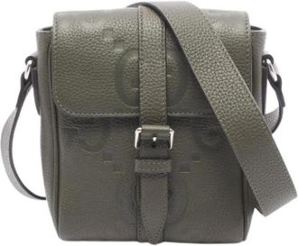 Gucci Sac bandouli&egrave;re Pre-owned - Homme - Pre-owned - Vert - Taille: ONE Size