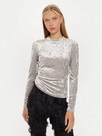 Marella Bluse Balera 2423946035 Silberfarben Regular Fit