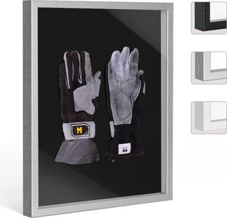 Bildershop-24 Objektrahmen Trikotrahmen Vario inkl. Bügel und Passepartout 50x60cm Mattsilber (lackiert)