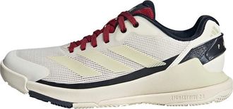 adidas Womens Crazyquick Lightstrike Padel-Schuh Chalk White/Ice Gold Met. / Team Victory Red 44 2/3