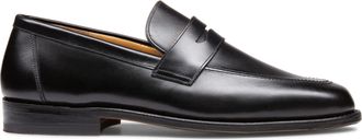 CHARLES TYRWHITT Penny-Slipper aus Leder - Schwarz