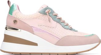 Xti Sportschuhe Sneaker Damen Nude - Bequeme und vielseitige Schuhe - Casual Mode - Modell 14510101 (Gr&ouml;&szlig;e 40)
