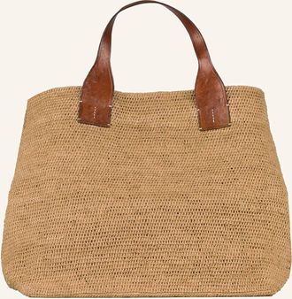 Ibeliv Ibeliv Strandtasche Raffia Xl beige