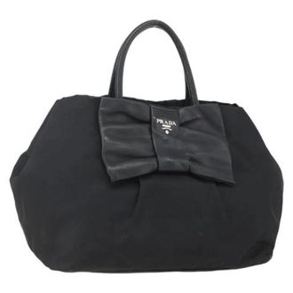 Prada Pre-owned Vintage Nylon Handtasche - - Pre-owned - Damen - Schwarzk - ONE SIZE
