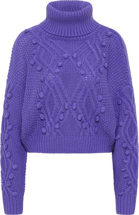 Izia Strickpullover mit Rollkragen Damen lila