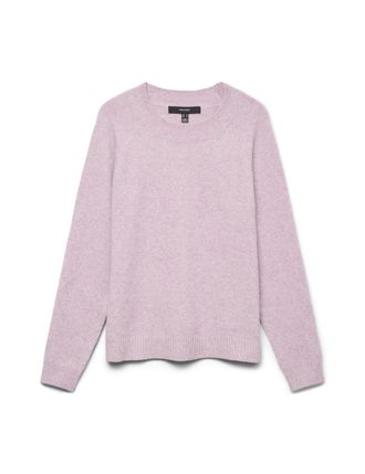Vero Moda Knitted Pullover VMDOFFY Pullover, Pink-a-Boo,M
