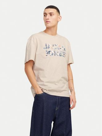 Jack & Jones Jack & Jones T-Shirt Bryan 12268127 Beige Relaxed Fit