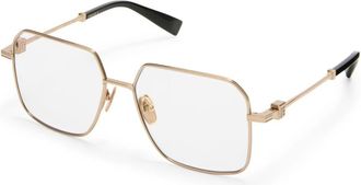 Balmain Monture Optique Focus II - Femme - Accessoires - Jaune - Taille: 57 MM
