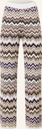 Missoni Strickhose beige