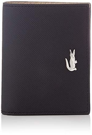 Lacoste Portefeuille Anna Femme, Noir Krema, Taille unique