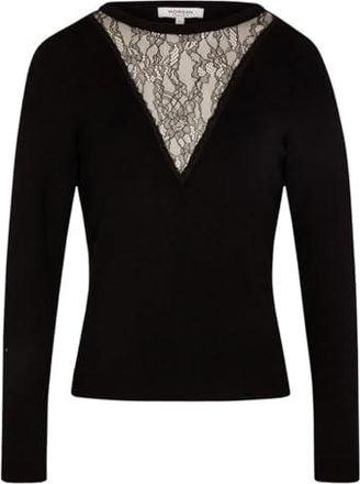 Morgan Femme 252-mchanti Pull, Noir M, M EU