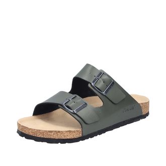 Rieker Herren 22190 Pantolette, gr&uuml;n 54, 44 EU