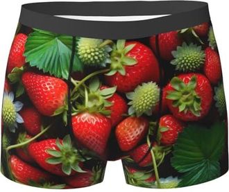 Generic Boxer Slips Homme Fraise Cale&ccedil;on Homme Souple Underpants Men XL