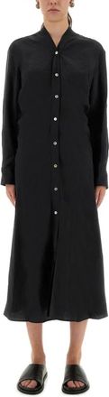 STUDIO NICHOLSON Femme, Robes, Bleu, Taille: 36 FR Fiore Midi Shirt Dress