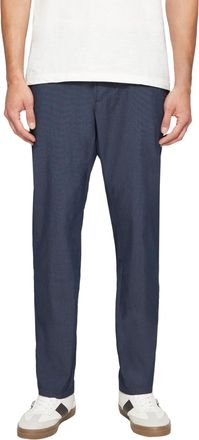 s.Oliver Phoenix: Strukturierte Chino mit Elastikbund dunkelblau 34/34