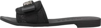 Guess Femme, Chaussures, Noir, Taille: 37 EU Elyze3 Sandal Tongs