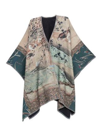 Pierre-Louis Mascia Cape - Bleu Fonc&eacute;