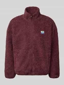 American Vintage Sweatjacke Modell HOKTOWN mit Logo-Patch