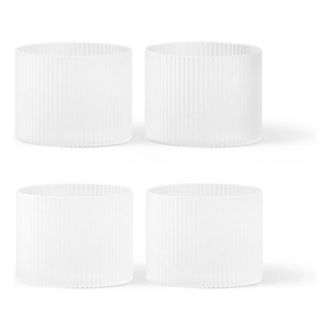 Ferm Living Verres bas Ripple - Set de 4 Ferm Living