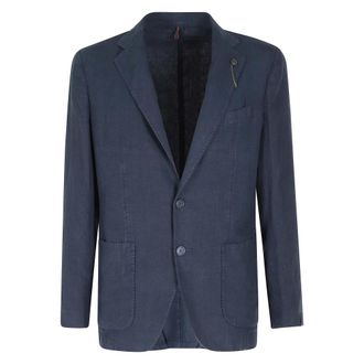 Santaniello Herren, Jacken, Blau, LGr&ouml;&szlig;e