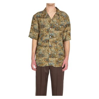 Saint Laurent Confetti Viskose Hemd - - Shirts - Herren - Mehrfarbig - 2XL