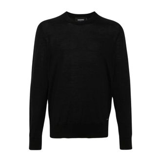 Dsquared2 Pulls &agrave; col rond - Homme - Pulls - Noir - Taille: S