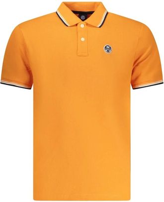 North Sails Homme, Tops, Orange, Taille: 2XL Polo &agrave; manches courtes
