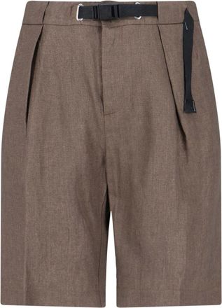 White Sand G&uuml;rtel Shorts