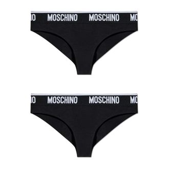 Moschino Zweierpack Slips - - Underwear - Damen - Schwarzk - XL