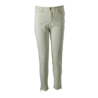 C.Ro Magic Fit Cropped Hose Ecru Slim - - Trousers - Damen - Beige - 2XL